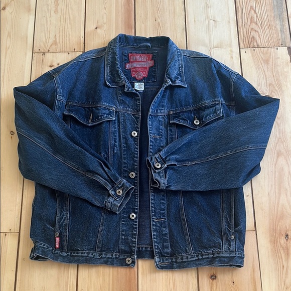 UNIONBAY | Jackets & Coats | Vintage 8s Unionbay Blue Revolution Denim ...